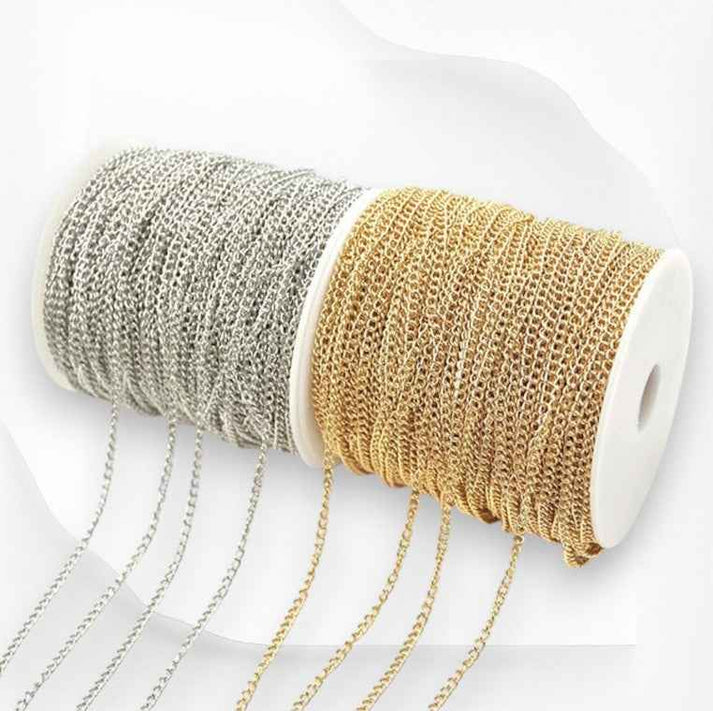 Anti Tarnish Chain for Jewelry Making – Eva Fashion and Craft