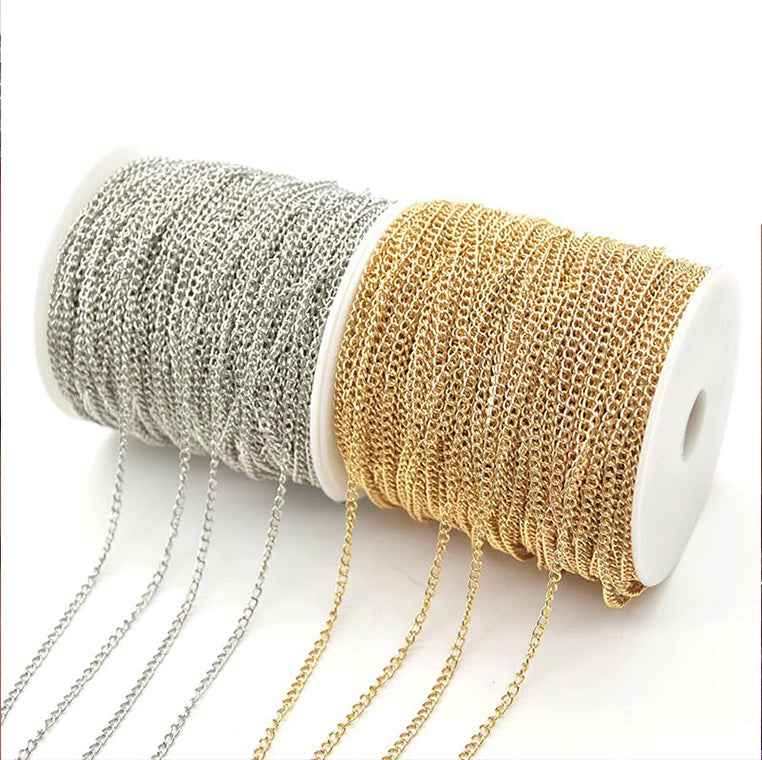 Anti Tarnish Chain for Jewelry Making – Eva Fashion and Craft